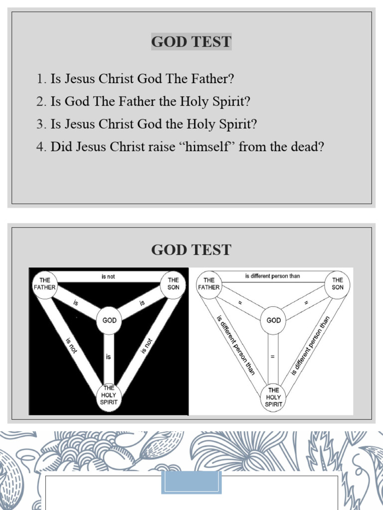 The One True God 1 | PDF