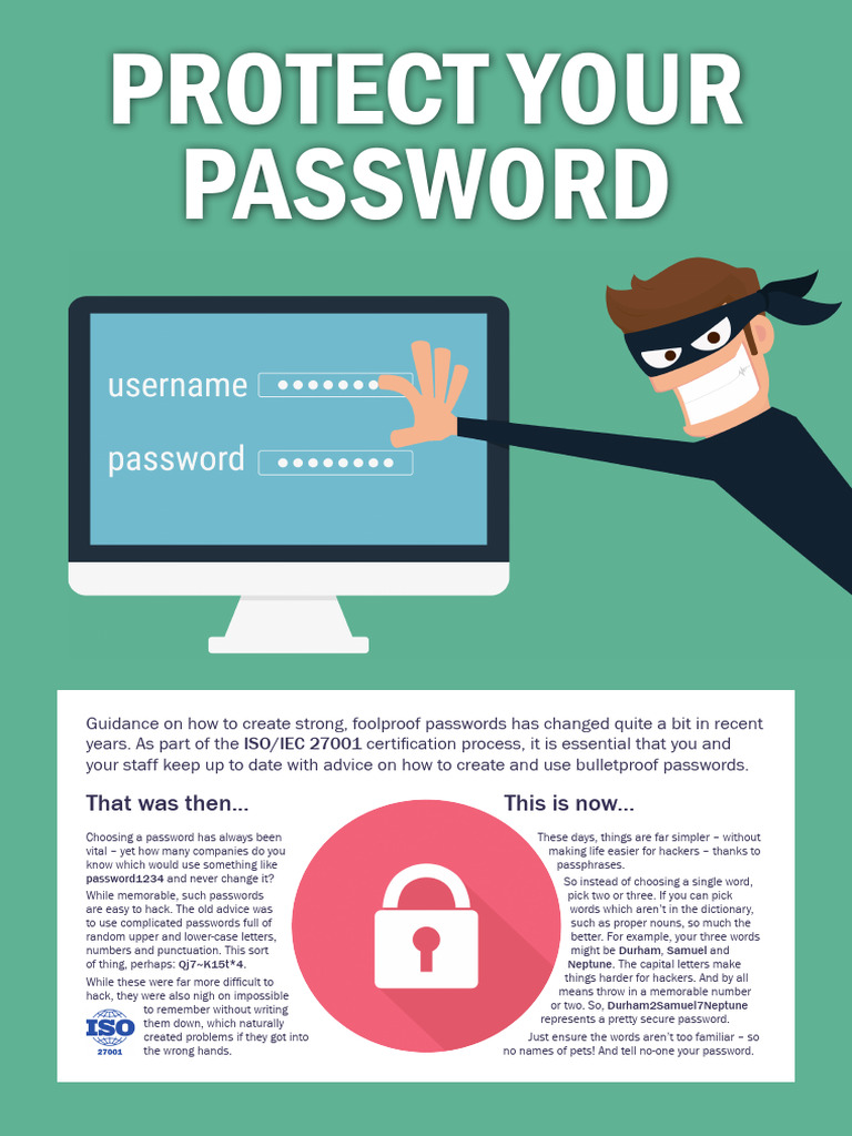 Passwords Awareness Poster | PDF