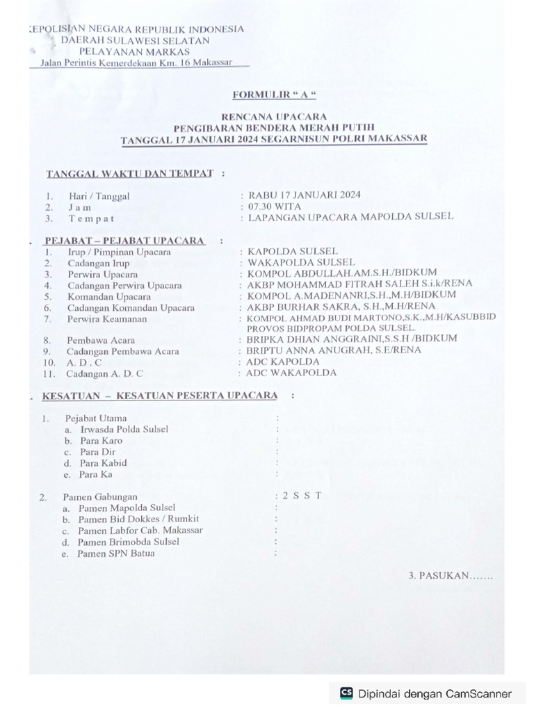 Format Surat | PDF