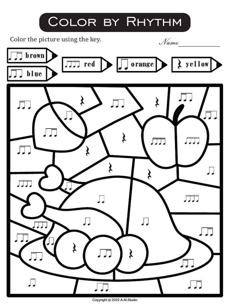 Color by Rhythm: Name | PDF