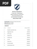 UON Government Sponsored Students Fees | PDF | Banks | Fee