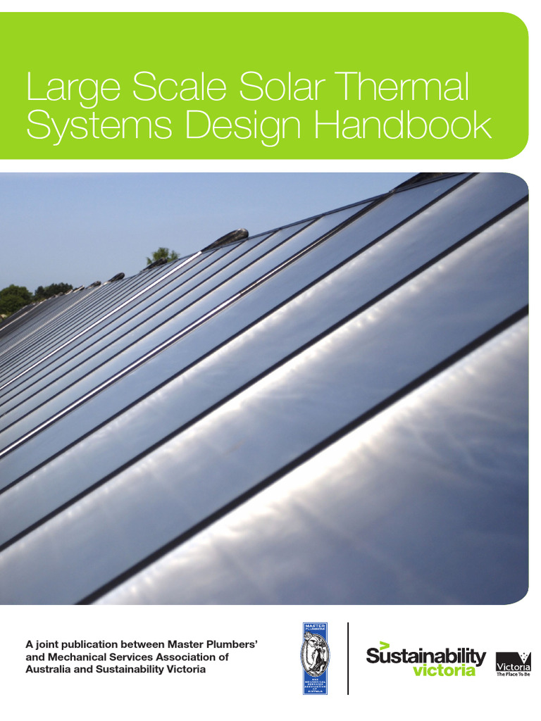 Large Scale solar Thermal Systems Design Handbook[1] | PDF | Solar ...