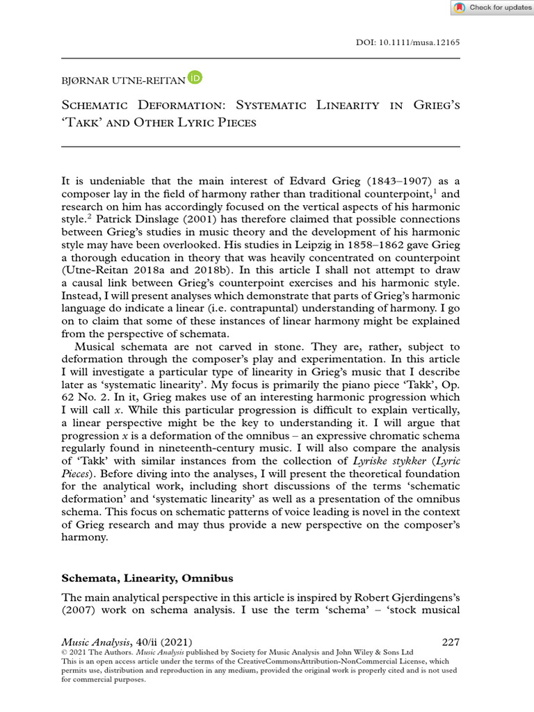 Music Analysis - 2021 - UTNE REITAN - Schematic Deformation Systematic ...