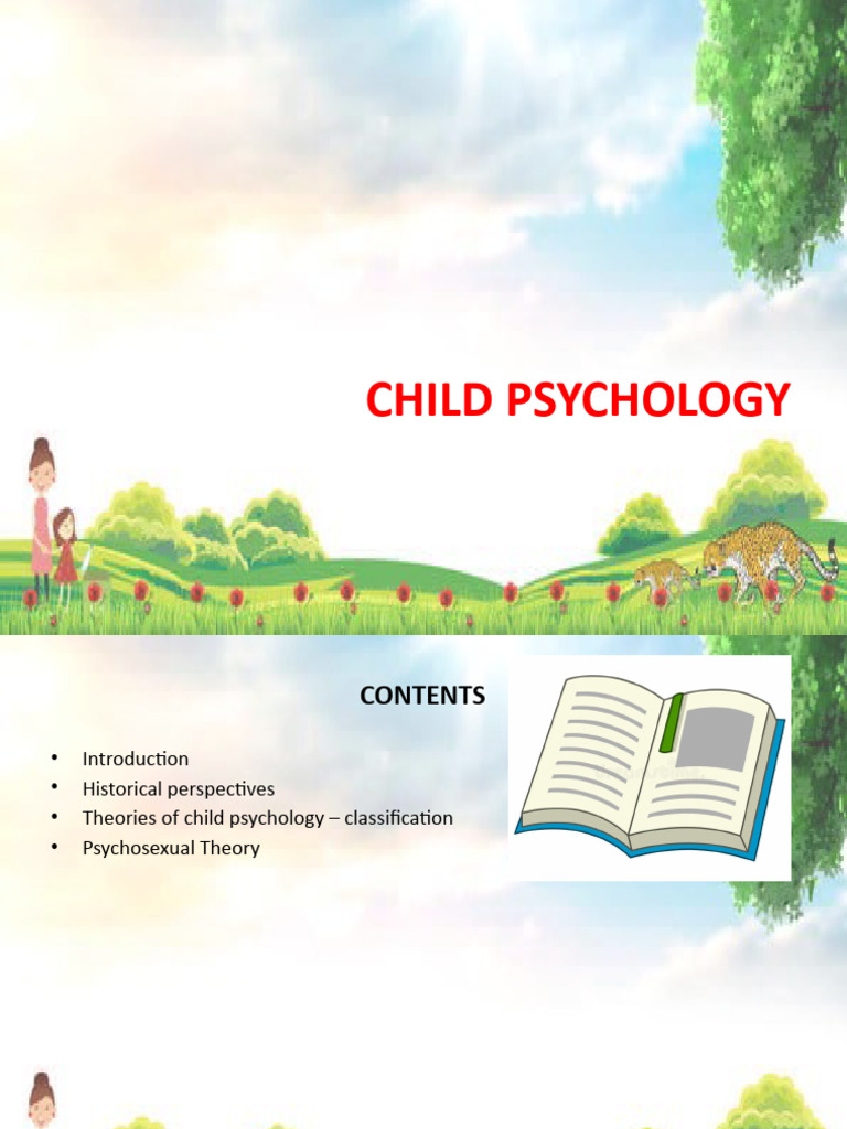 Child Psyc | PDF | Id | Developmental Psychology