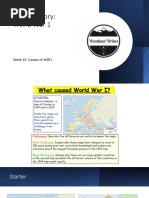 WWI Alliances Mapping Activity | PDF | Allies Of World War I | World War I