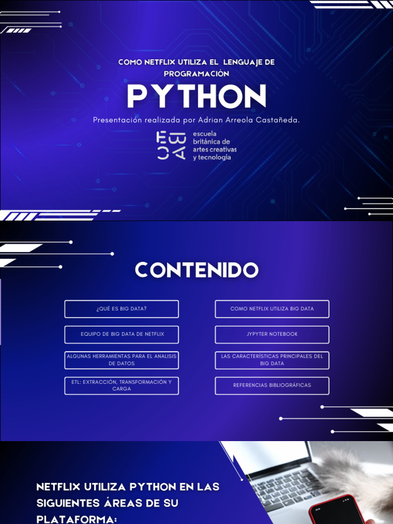 Como Netflix Utiliza El Lenguaje de Programación Python | PDF | Big Data | Programa de computadora