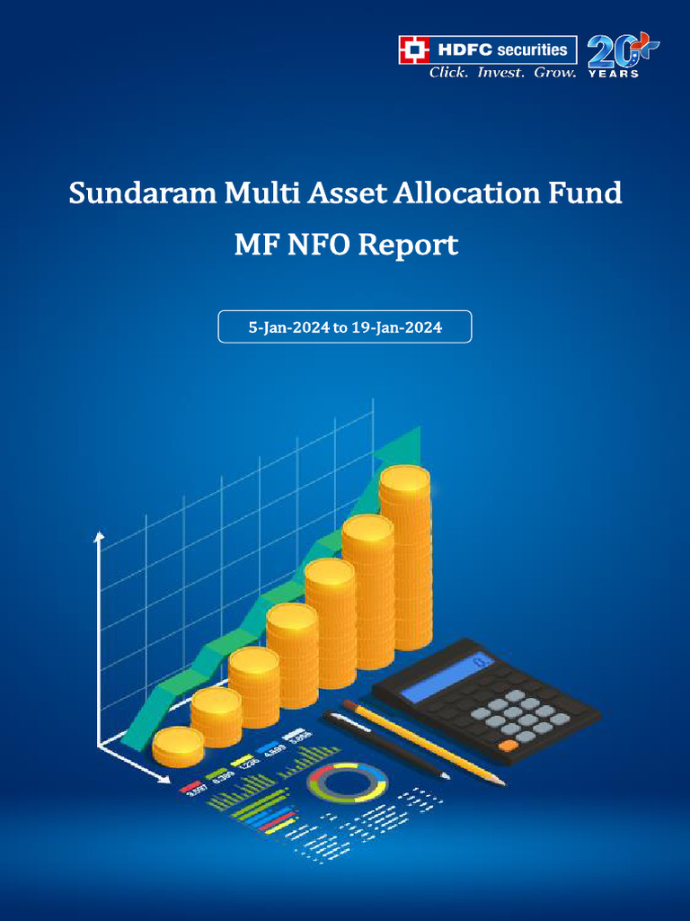 NFO Note - Sundaram Multi Asset Allocation Fund-202401081632395341688 | PDF | Investment Fund ...