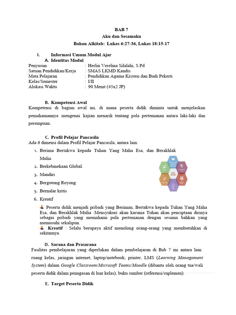 MA PAK Dan BP Kelas X Semester 2 | PDF