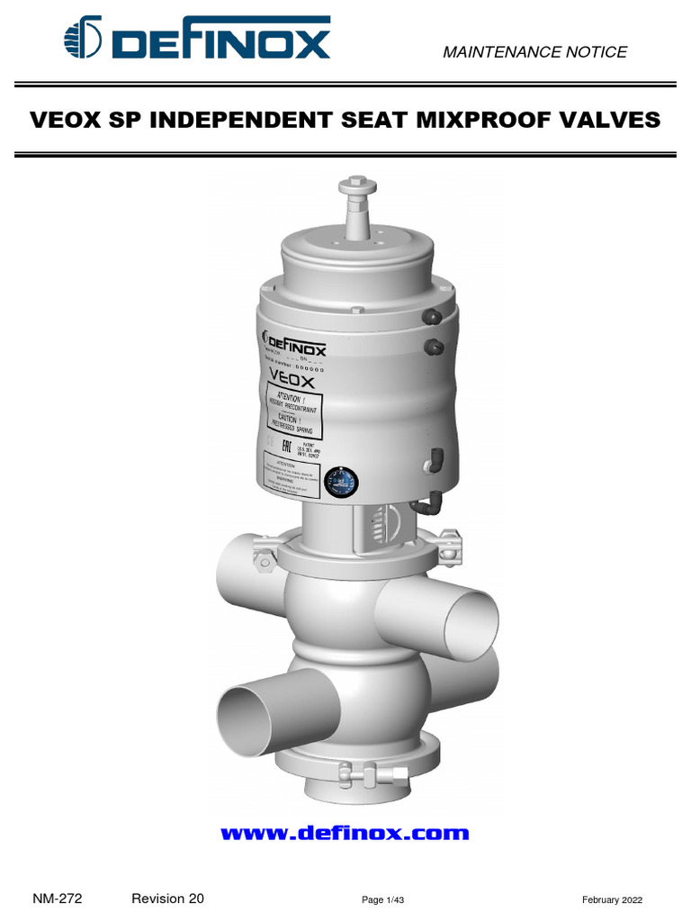NM-272 GB | PDF | Valve | Actuator