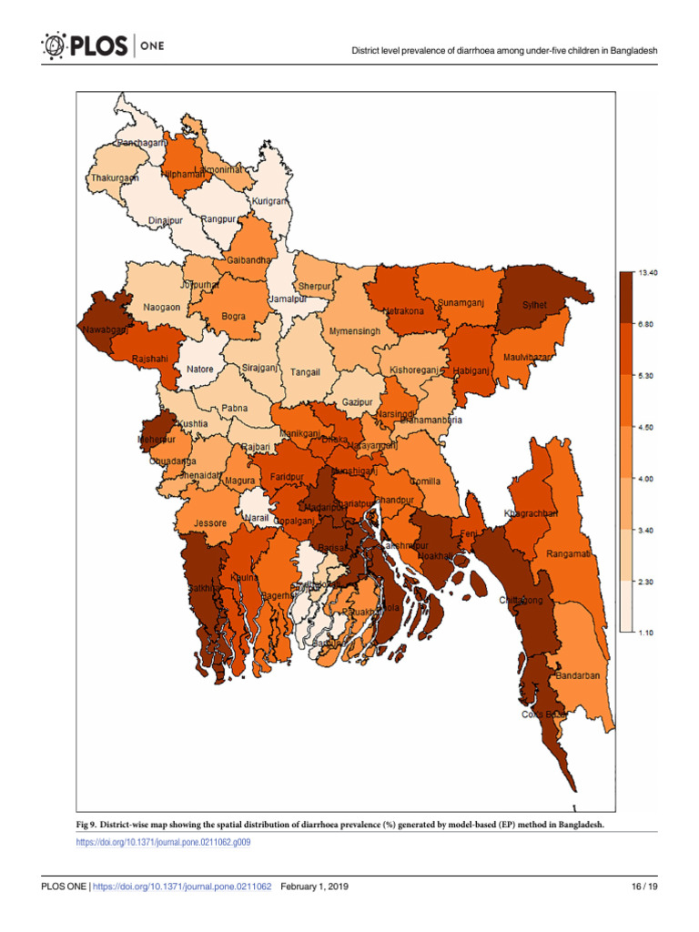 64 Distict Map | PDF
