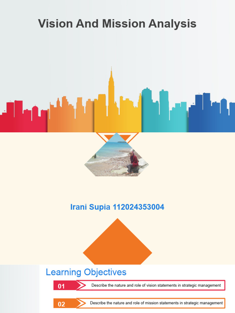 Vision & Mission Analysis (Irani Supia) | PDF