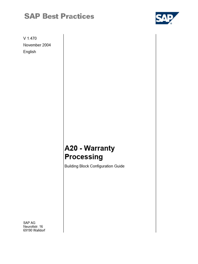 A20 BB ConfigGuide EN US | PDF | Ibm Db2 | Oracle Corporation