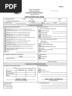 Leave Form 2023 | PDF | Parental Leave | Sick Leave