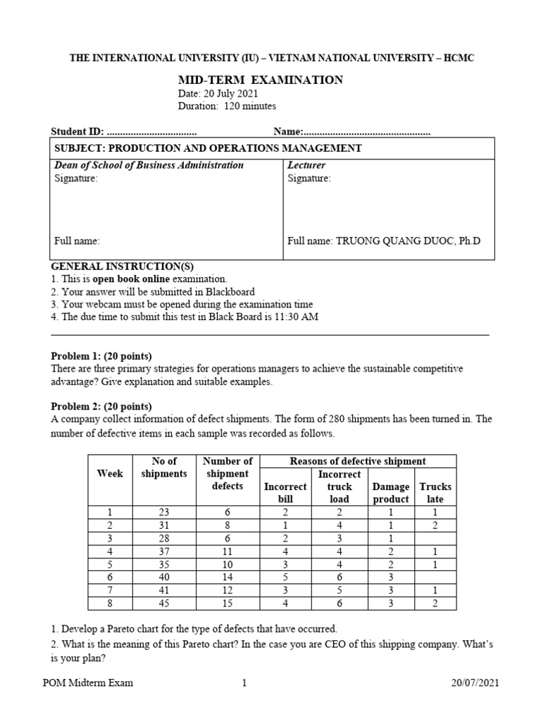 (Test Sample) - SUMMER MIDTERM EXAM (2021) | PDF | Pizza | Economics (Test Sample) - SUMMER MIDTERM EXAM (2021) | PDF | Pizza | Economics