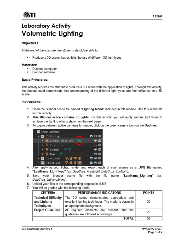 03 Laboratory Activity 1 | PDF