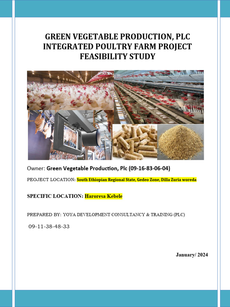 Geeen PLC Poultry Farm - Project - 2016 | PDF | Poultry Farming | Chicken