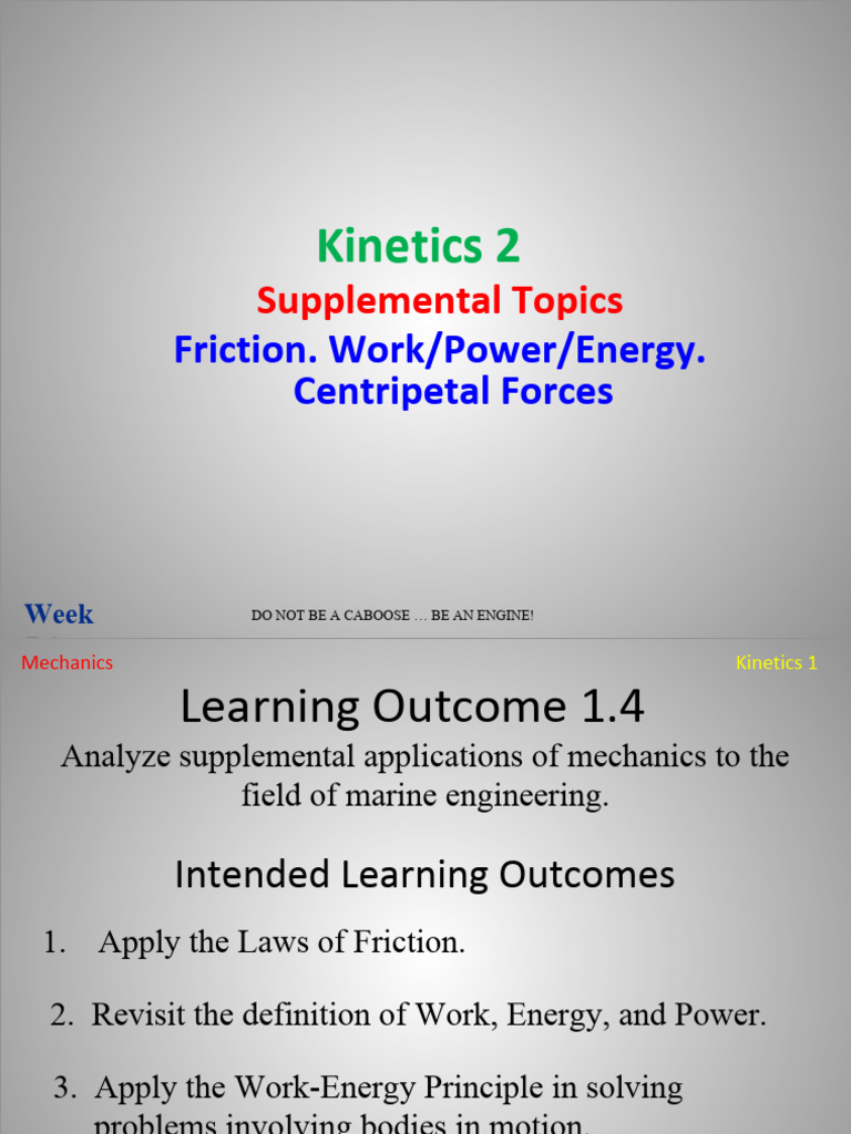 5.2 Kinetics 2 | PDF