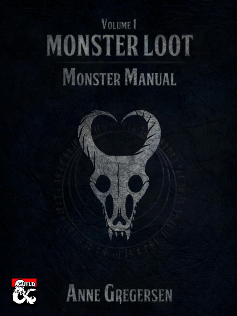 Anne Gregersen Monster Loot Vol1 PTBR | PDF | Dungeons & Dragons (jogo ...