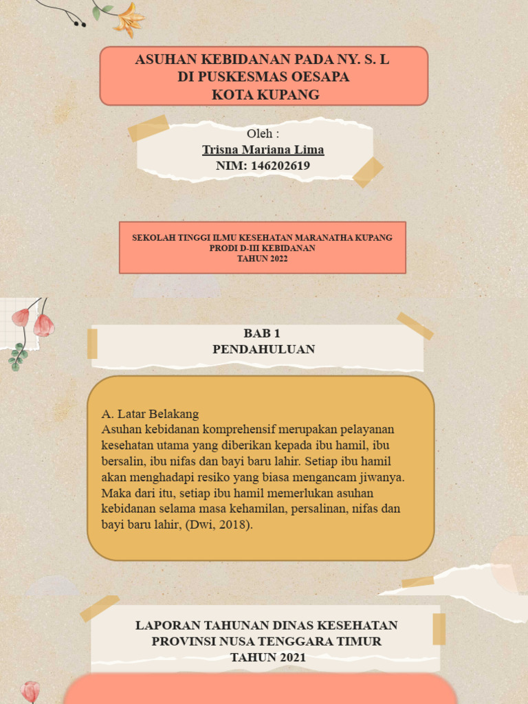 LTA TRISNA M. LIMA ASKEB Pada Ny.Y | PDF