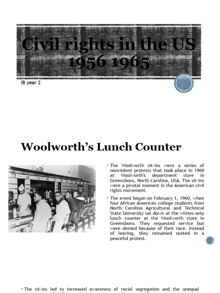 Civil Rights Movement in The US | PDF | Activism | Equality Rights