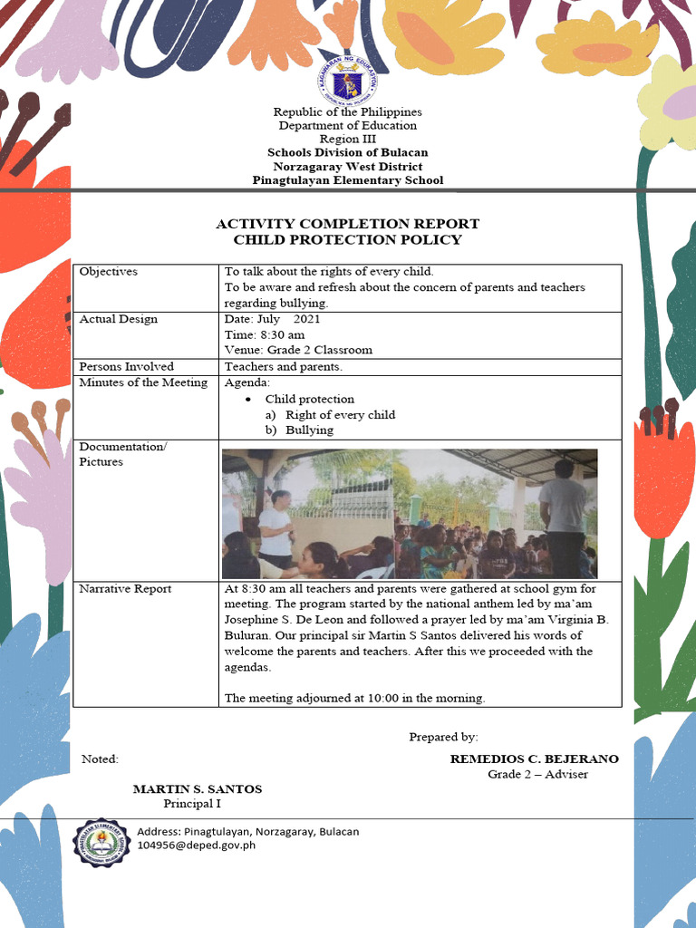 ACR Child Protection Policy | PDF