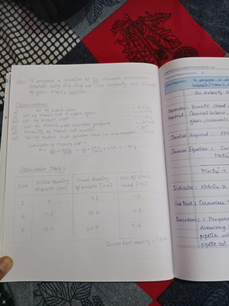 Chemistry File Work Pdf Nature Physical Chemistry