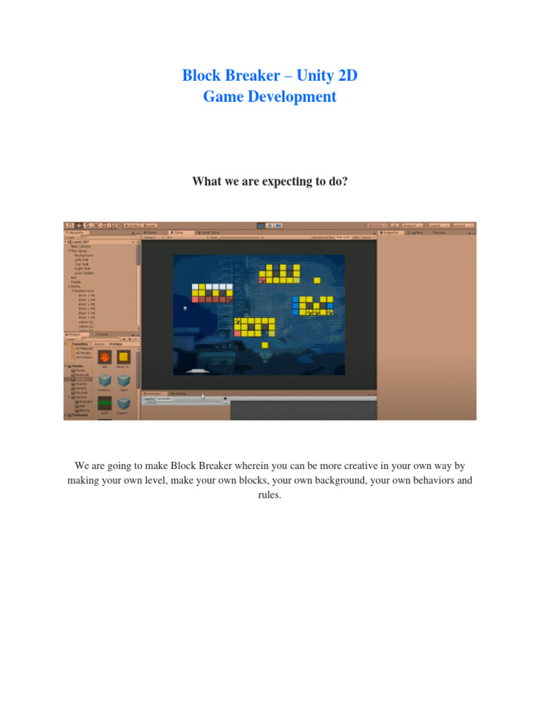 Block Breaker | PDF | Double Click | Computing