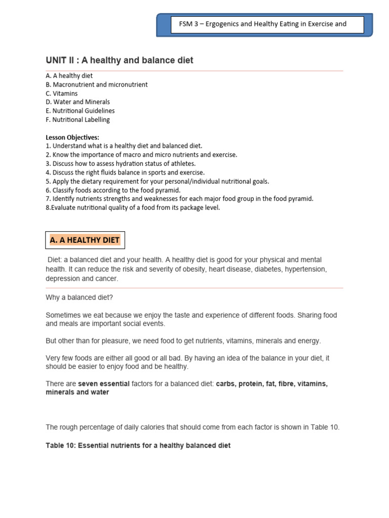 Fsm 3 Unit Ii Final Pdf Fat Cooking Oil