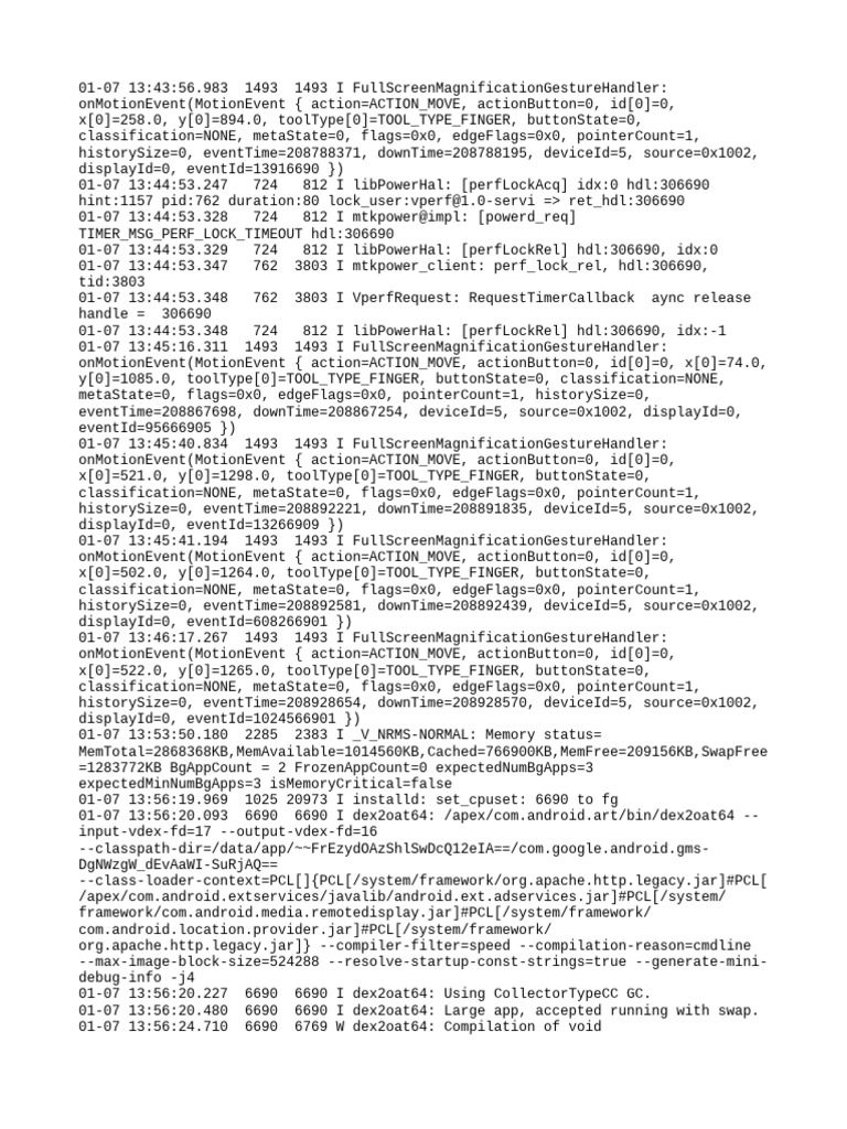 Log Texter | PDF | Computers