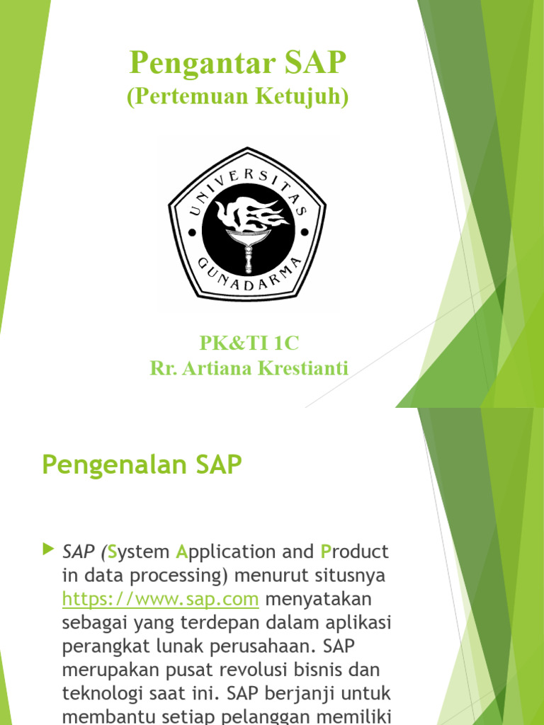 Bab 5 SAP | PDF