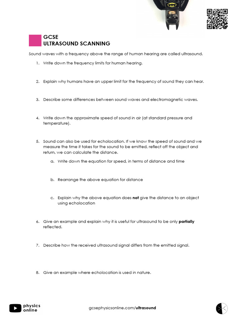 GCSE Ultrasound Scanning (3) | PDF | Ultrasound | Sound