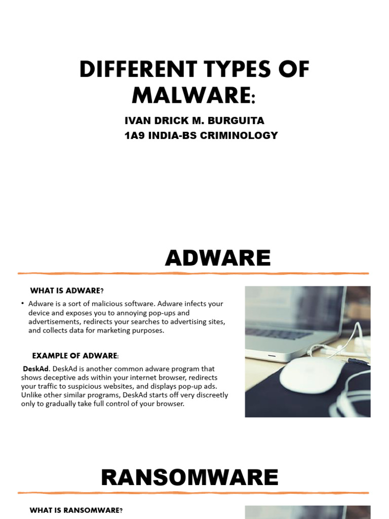 Malware Types Explained | PDF | Malware | Computer Virus