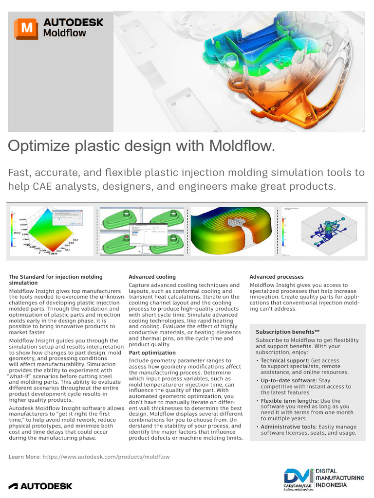 Moldflow (New) - Compressed | PDF | Simulation | Engineering