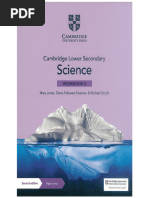 Cambridge Science 7 Workbook | PDF
