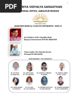 Class 12 Geography Map Work Guide | PDF