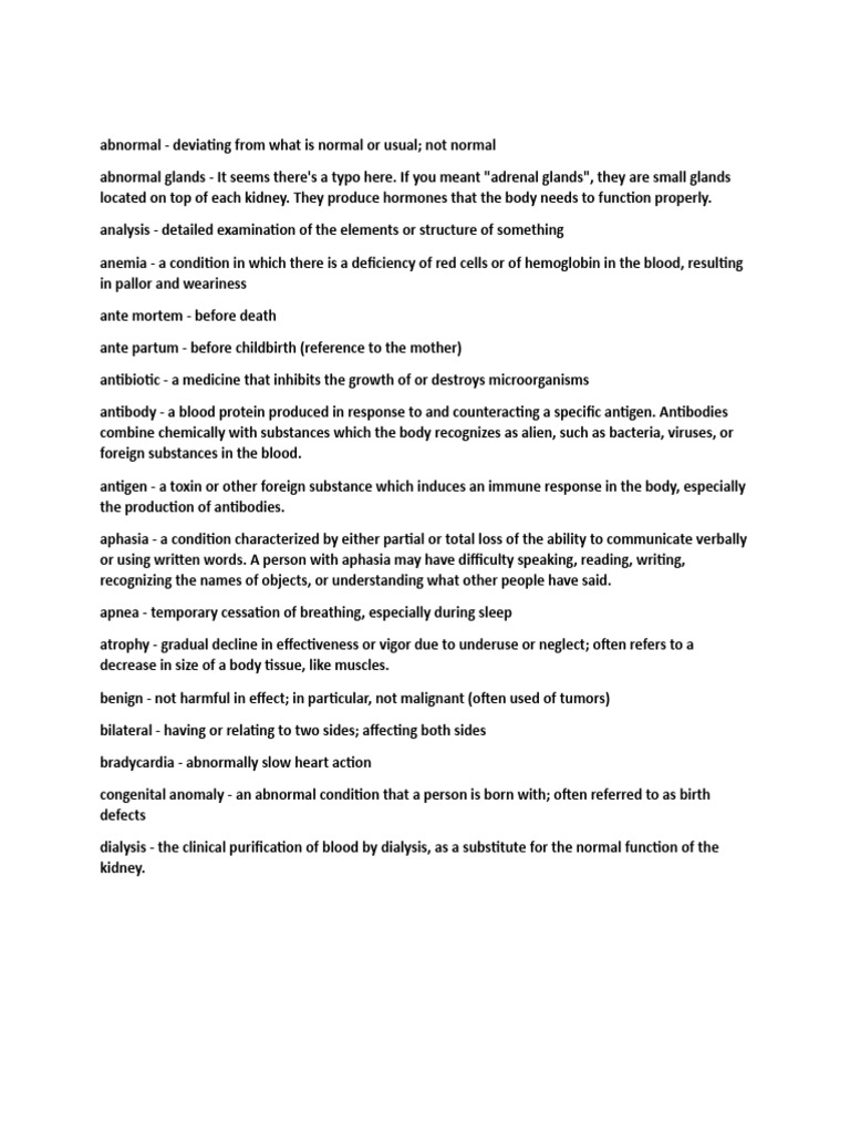 Chapter 3 Basic Word Structure Download Free Pdf Hyperthyroidism