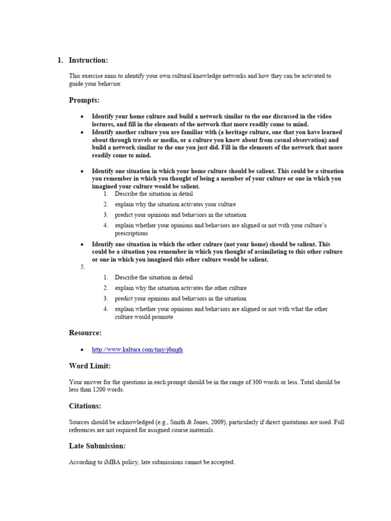 Individual Assignment 2 - Instructions | PDF | Behavior Modification | Communication