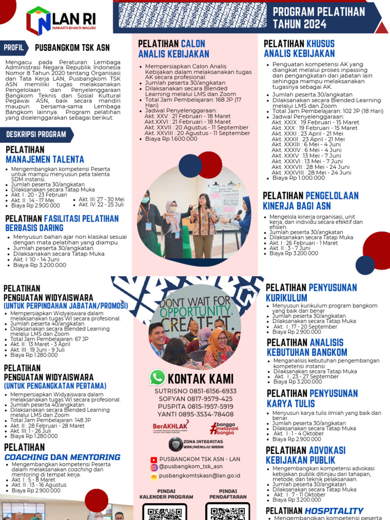 Brosur Pelatihan TSK 2024 Rev.1 | PDF