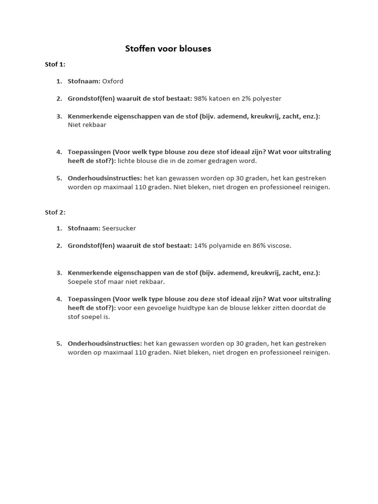 Stofkaart Design | PDF