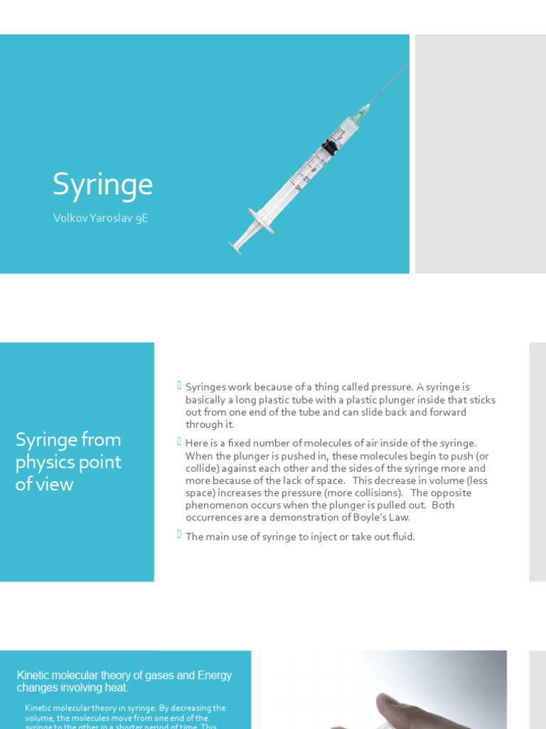 Syringe | PDF