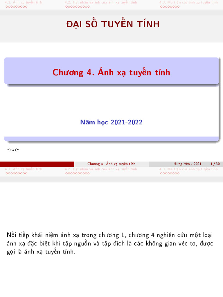 Daisotuyentinh Chuong4 2021 | PDF