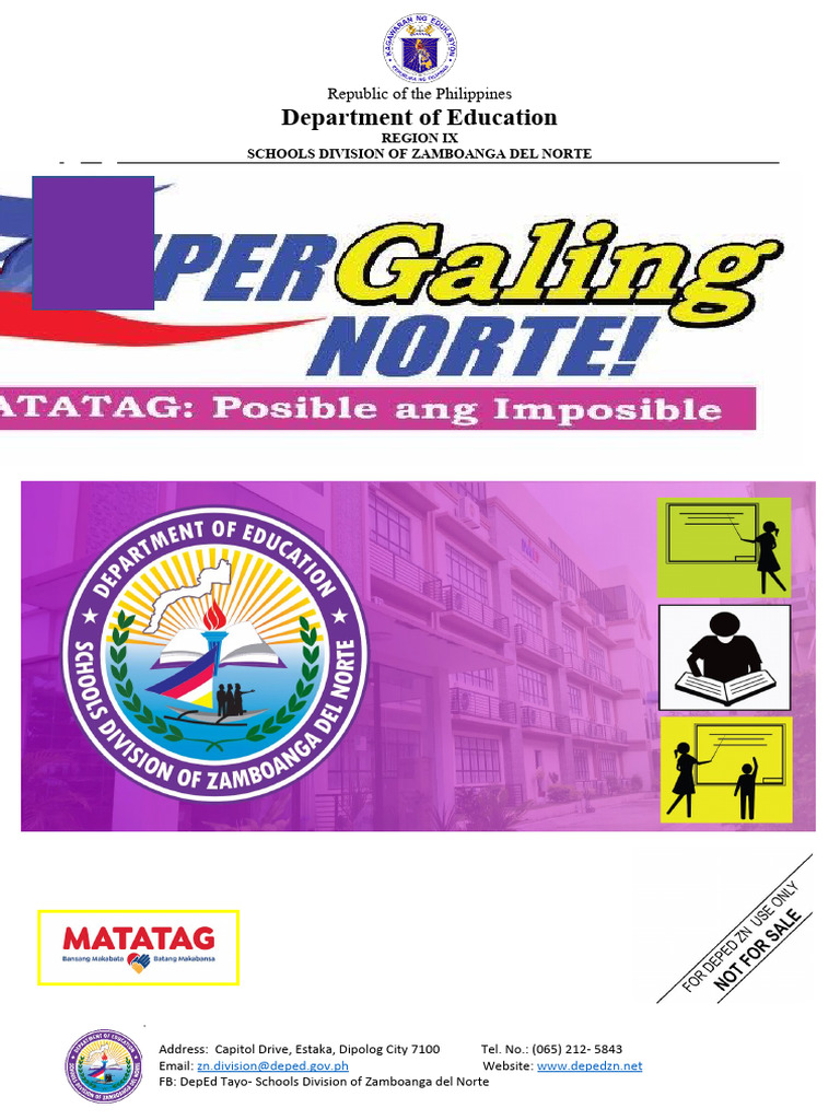 Cover Page For DLP-EPP-TLE | PDF