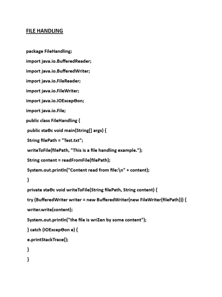 File Handling | PDF File Handling | PDF