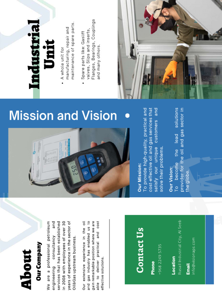 Manufacturing Unit Brochure | PDF