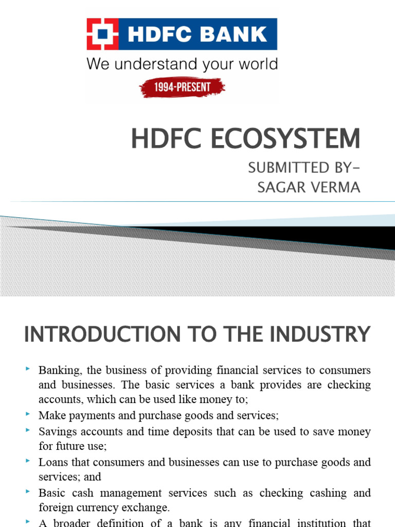 HDFC Ecosystem | Download Free PDF | Banks | Governance