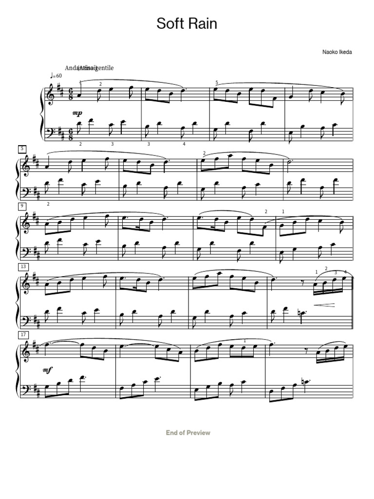 Soft Rain | PDF