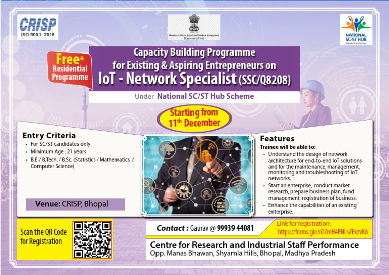 Poster IoT N SCST HUB | PDF | Computer Science | Computing