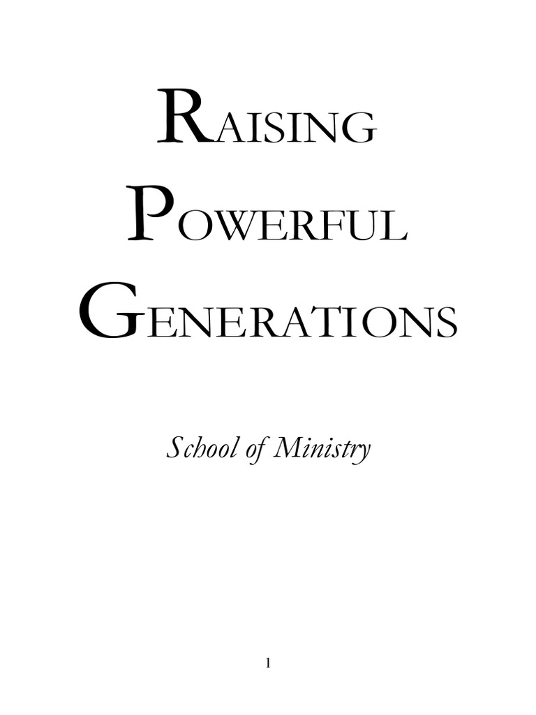Ministry Fundamentals FIRST PDF | PDF | Career & Growth