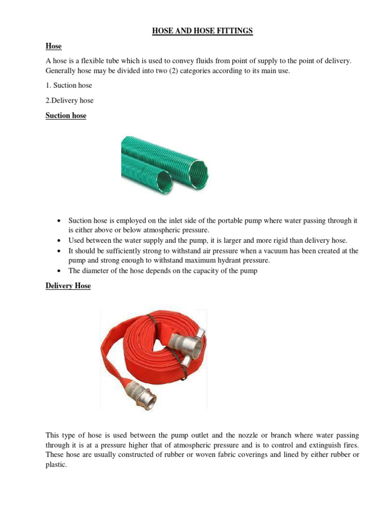 Hose fittings | PDF | Mechanical Engineering | Materials
