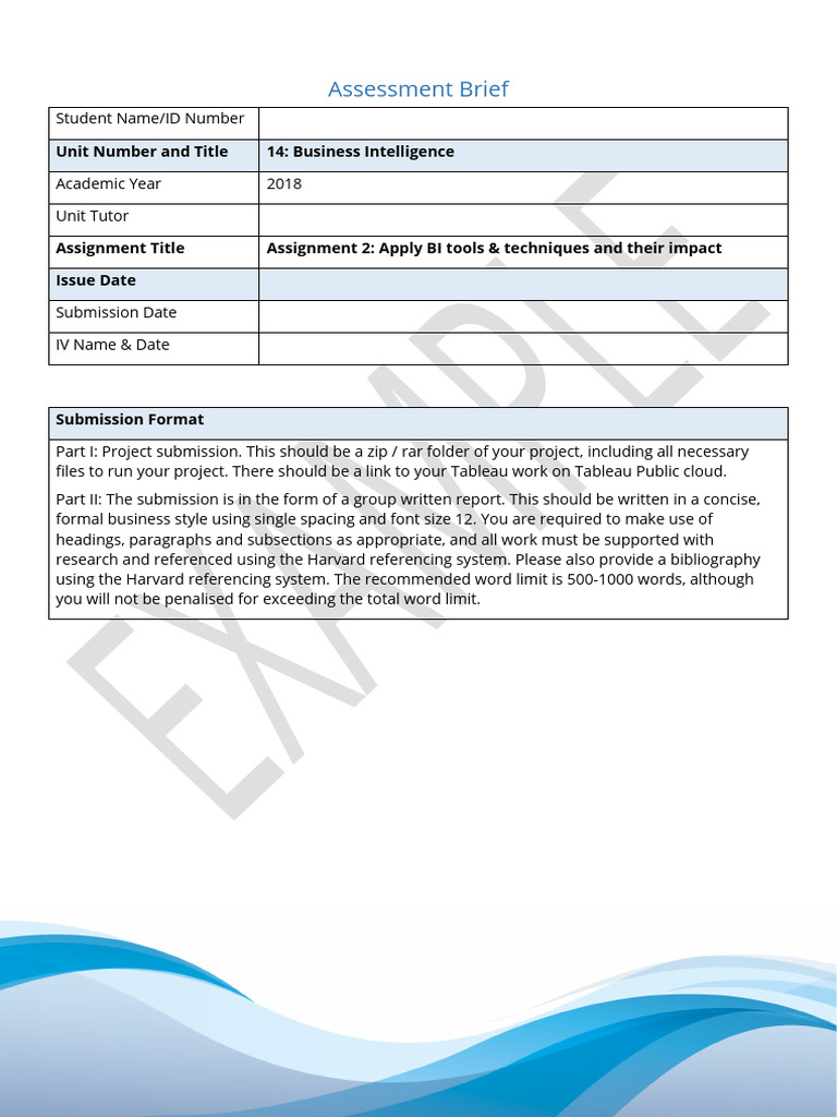 Brief 2 | PDF | Business Intelligence | Information Technology Management